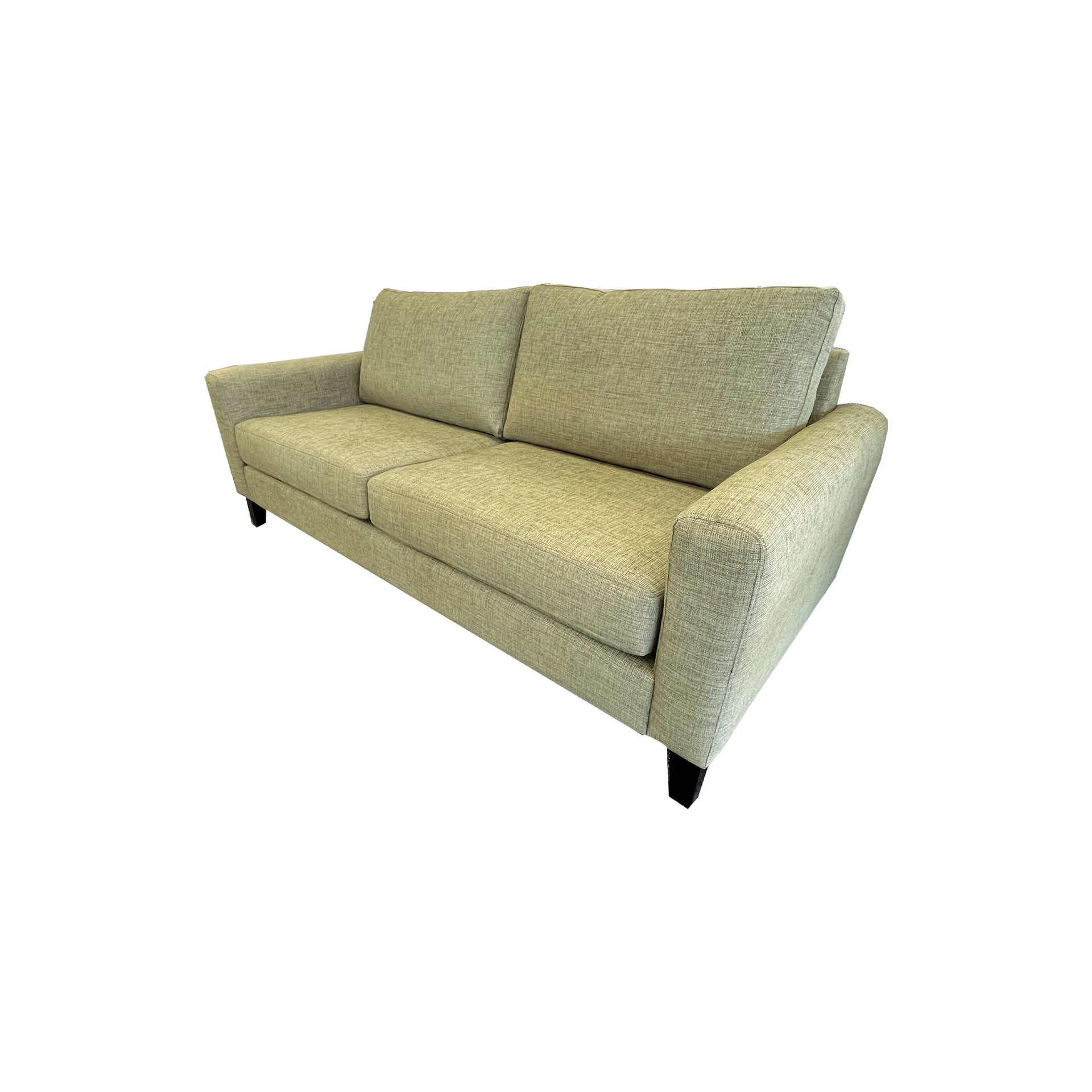 Jameson 3 Seater NZ Made Sofa in Jake Army Fabric | FURNISH