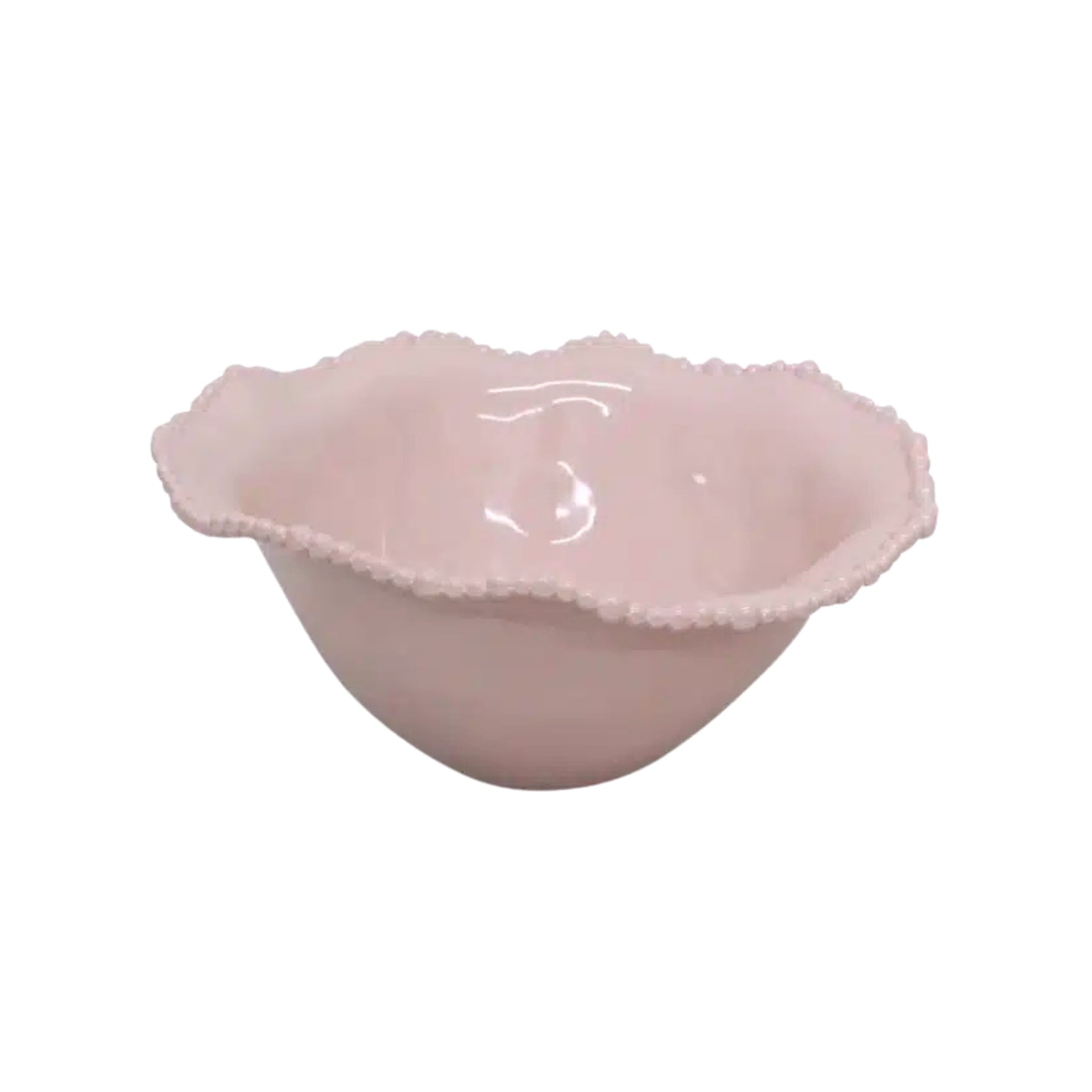 Melamine Pearl Bowl 36cm French Pink – Large Serving Bowl NZ | Furnish ...