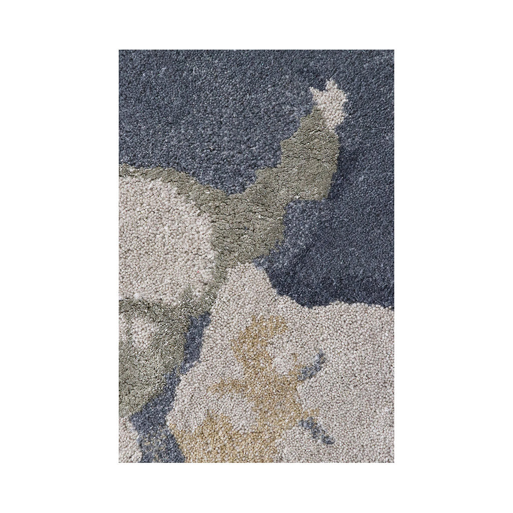 Mulberi Rug - Basalt - Charcoal/Multi | FURNISH