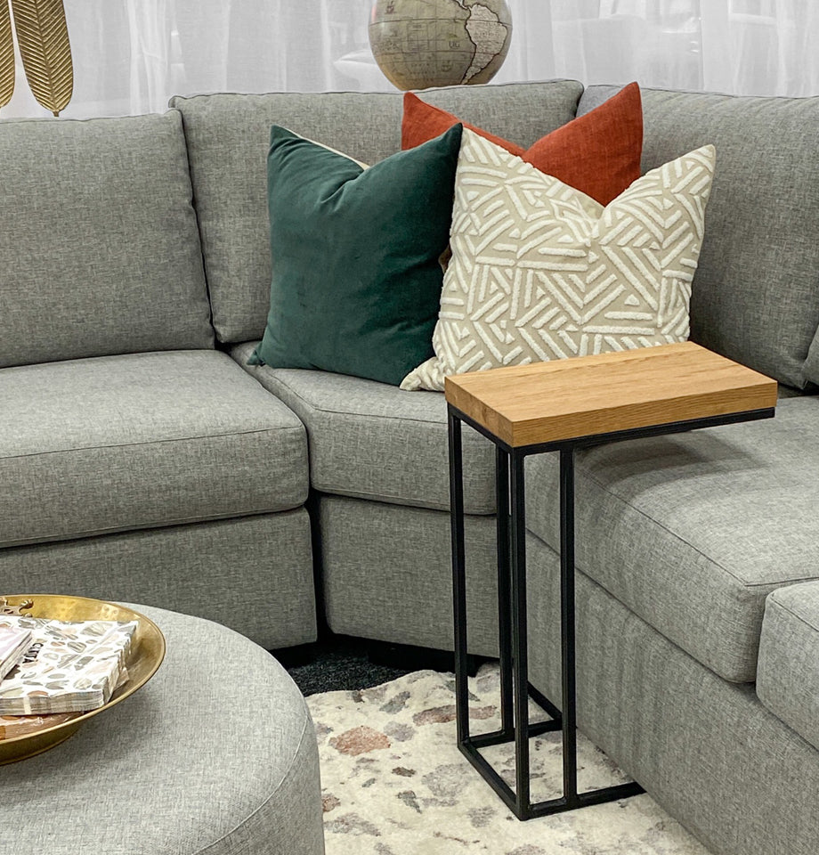 Calia Oak Sofa Table - Laptop Table or Side Table | FURNISH