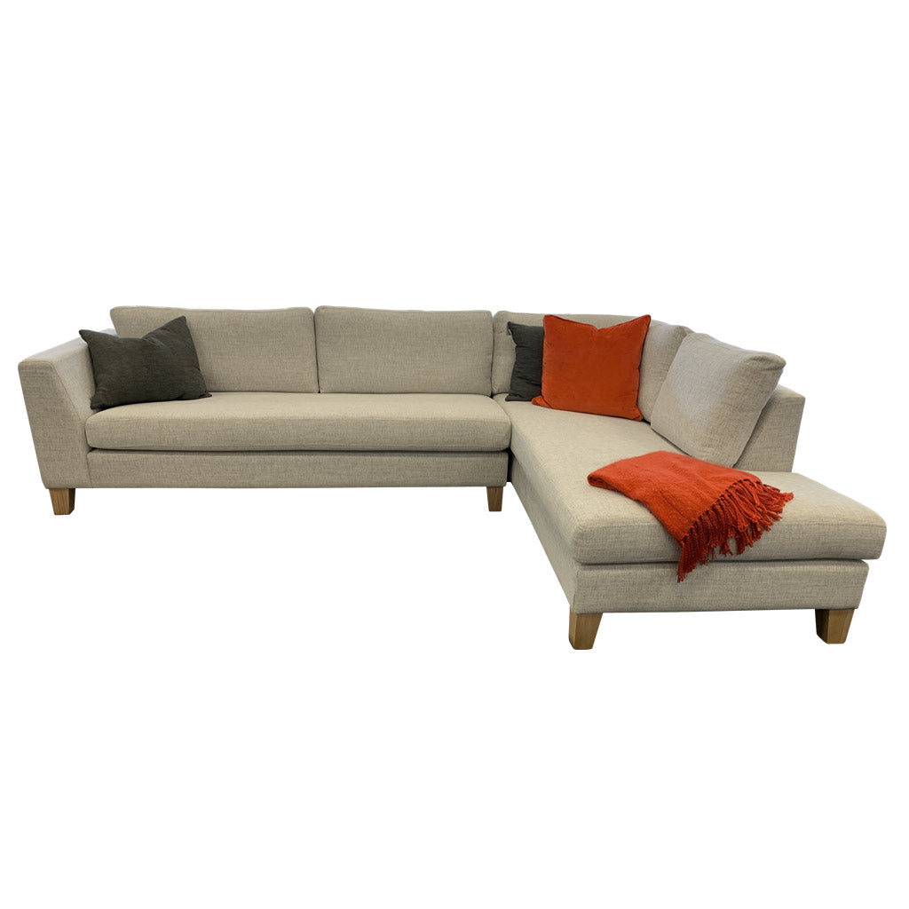 Picasso 3 Seater L+ Cnr Extn Chse R - NZ Made - Jake Pumice | FURNISH
